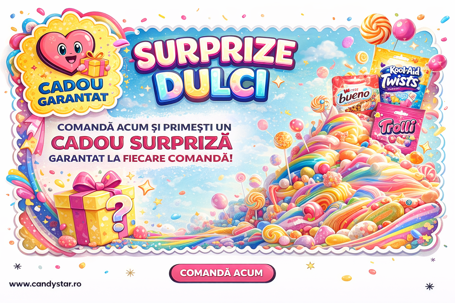 Candy Star - Dulciuri Americane, Sucuri, Sour Candy & More